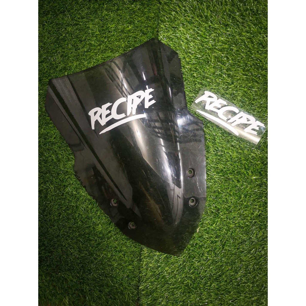 Recipe Stickers Motorcycle and Car Decals Outdoor Vinyl | Shopee ...