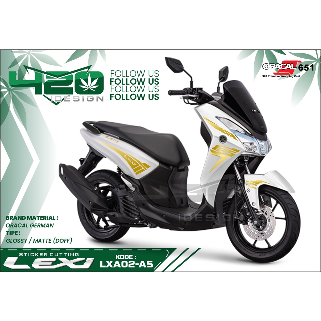 Cutting Sticker Lexi 125/sticker Cutting Striping Lexi Lexy Variation ...