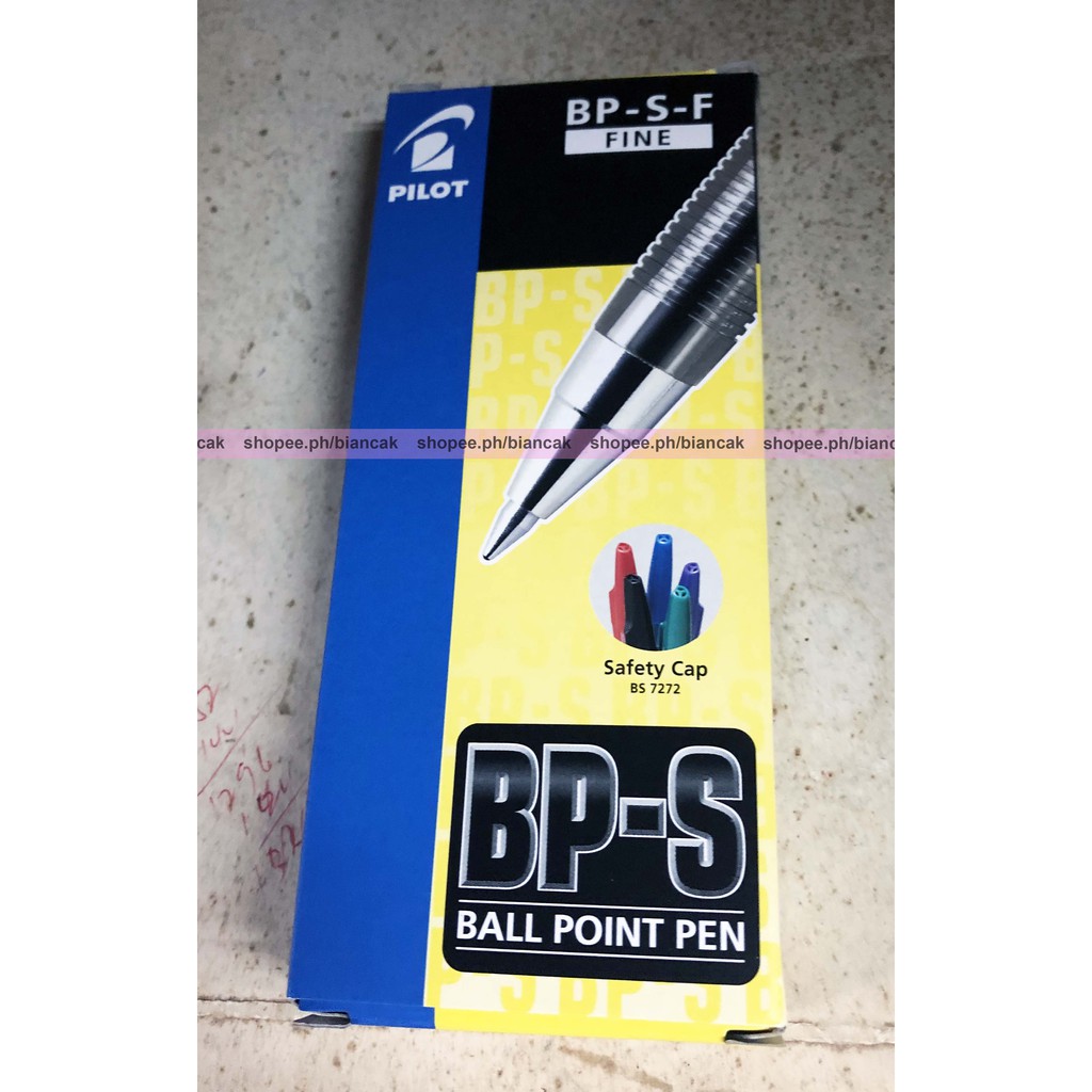 PILOT Fine Ballpen (BOX 12PENS) (SCHOOL OFFICE SUPPLIES)^ | Shopee ...