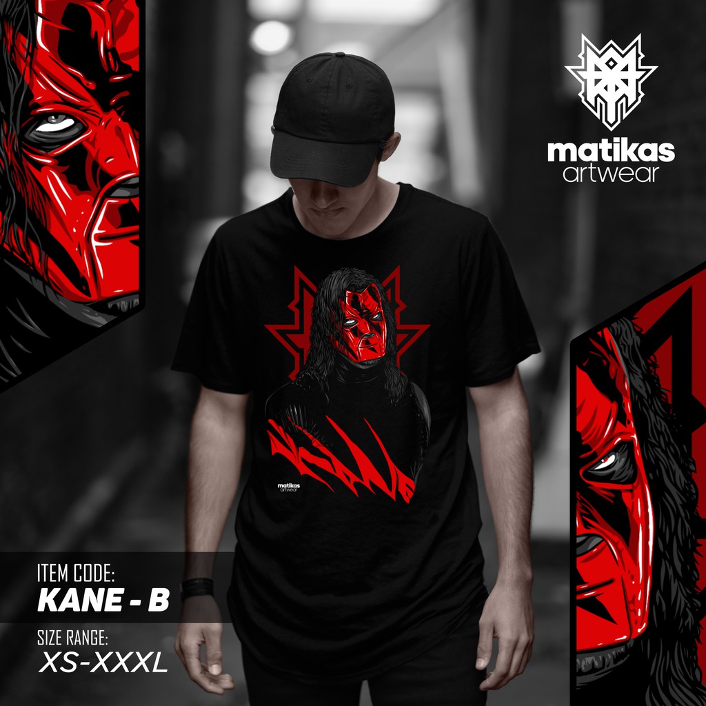 Matikas Artwear Kane T-Shirt (Black) | Shopee Philippines