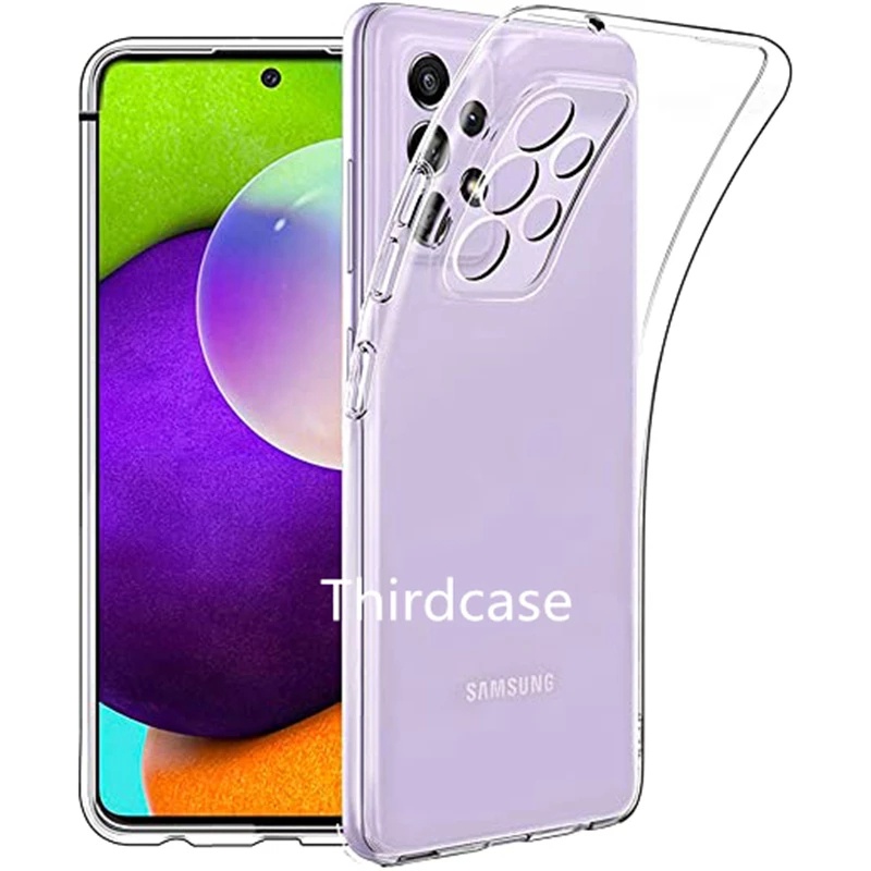 Clear Ultra-thin Silicone TPU Case For Samsung Galaxy A15 A05 A05s A24 A54 A34 A14 A04 A04s A03 ...