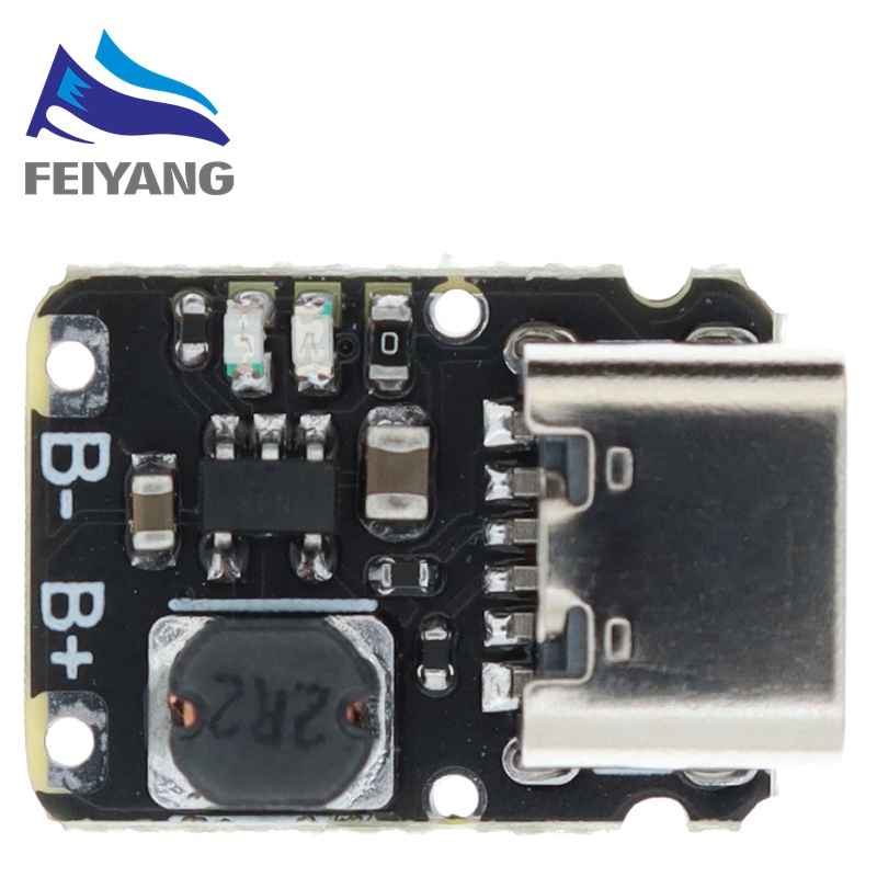 TP4057 1A lithium battery charging board module Polymer battery Type-C ...
