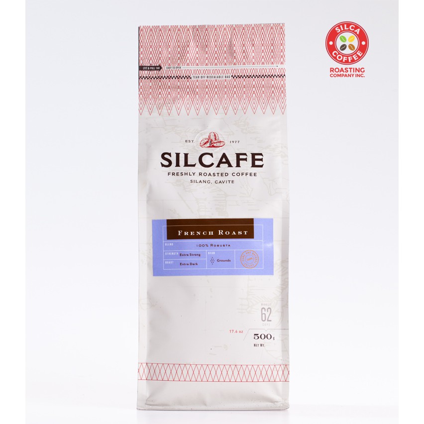 Silcafe French Roast Ground Coffee - 500g | Shopee Philippines