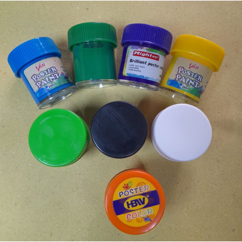 Poster Paint Color 20ml per pc | Shopee Philippines