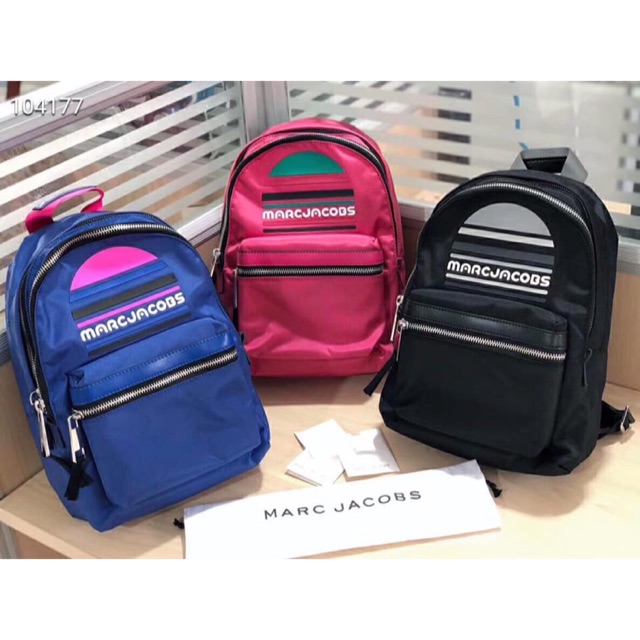 Marc JACOBS backpack (Pink & Blue) | Shopee Philippines