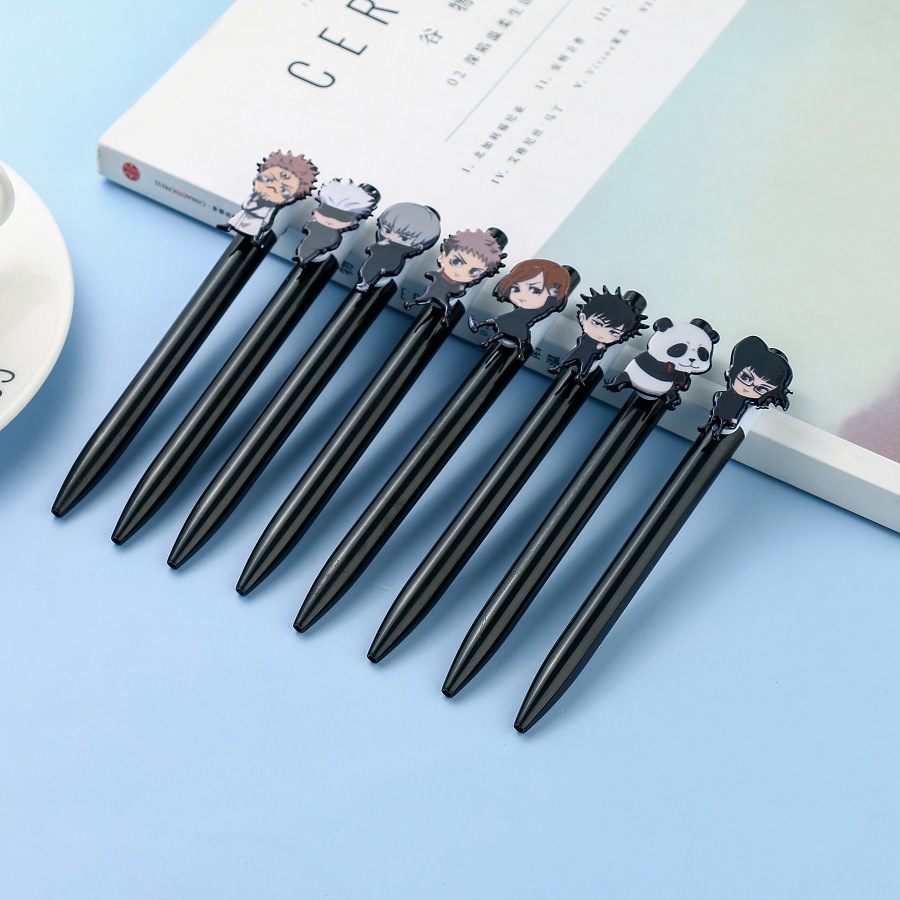 YA1 Jujutsu Kaisen Pen Ballpoint Anime Pens Gojo Satoru Itadori Yuji ...