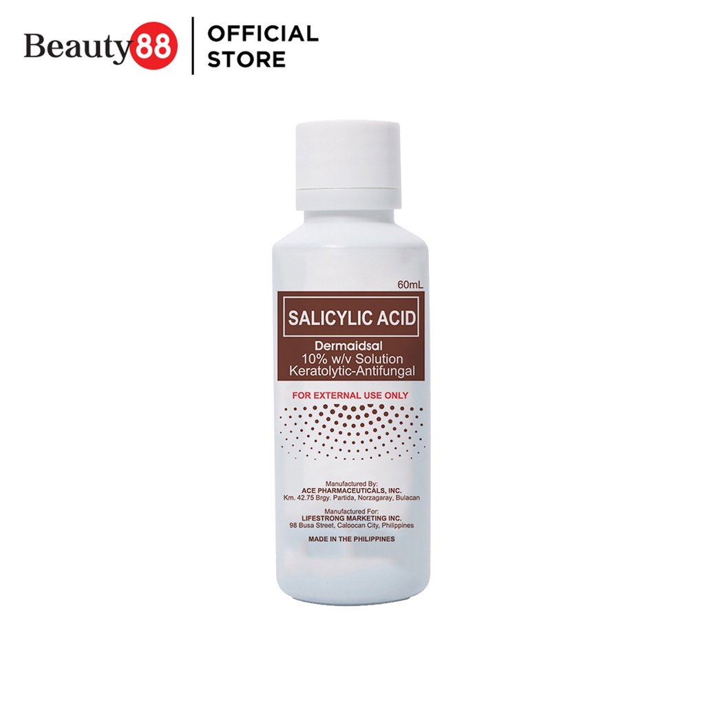 Dermaid Salicylic Acid 10% 60ml | Shopee Philippines