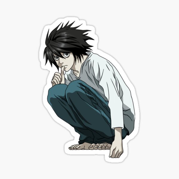 Anime Stickers / Death Note Anime Sticker Collection / Laminated Vinyl ...