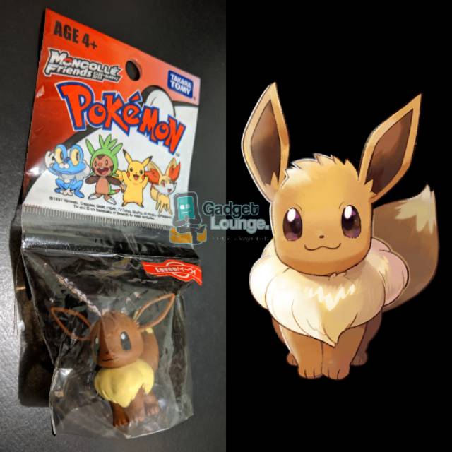 Original Takara Tomy Pokemon Moncolle Friends: Eevee | Shopee Philippines
