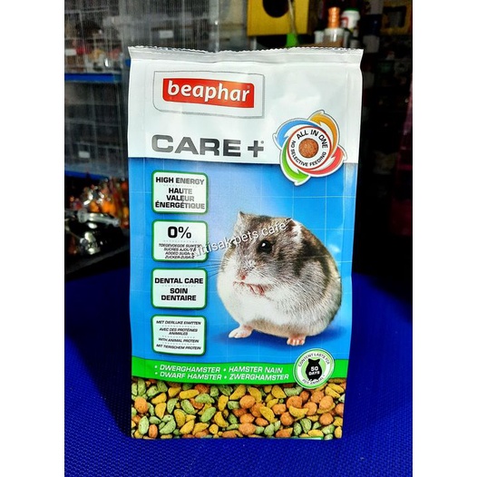 Hamster Food Beefar Care Plus Dwarf (ฺ Beaphar +) Size 250g. | Shopee ...