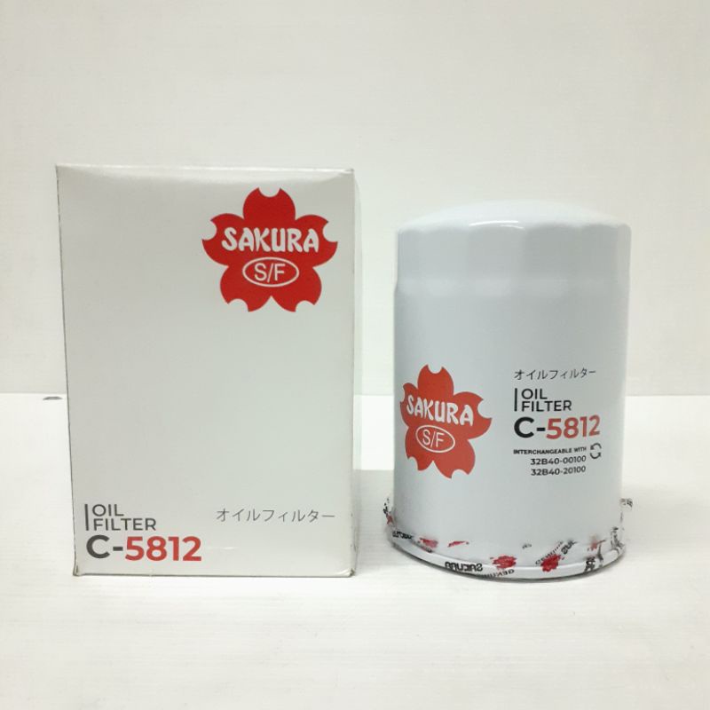 SAKURA OIL FILTER C-5812 HITACHI EXCAVATOR / ISUZU 4HL1 | Shopee Philippines