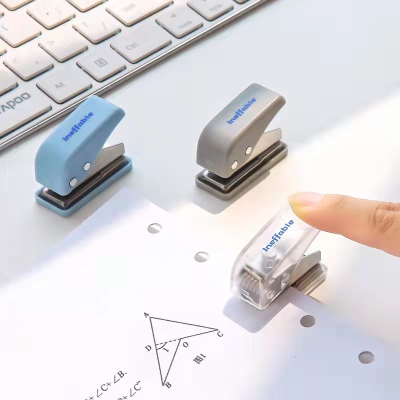 Trio Mini Hole Puncher 6mm Ticket Puncher Circle Metal Single Hand Held ...