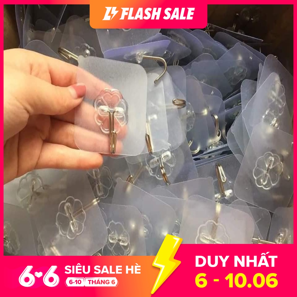 Set Of 50 Convenient Super Sticky Transparent Wall Hook (Beautiful ...