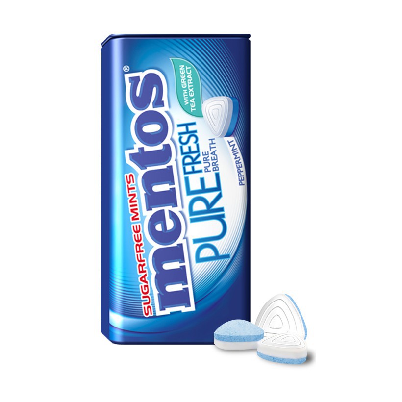 Mentos Pure Fresh Peppermint Tin - 2 Pieces | Shopee Philippines