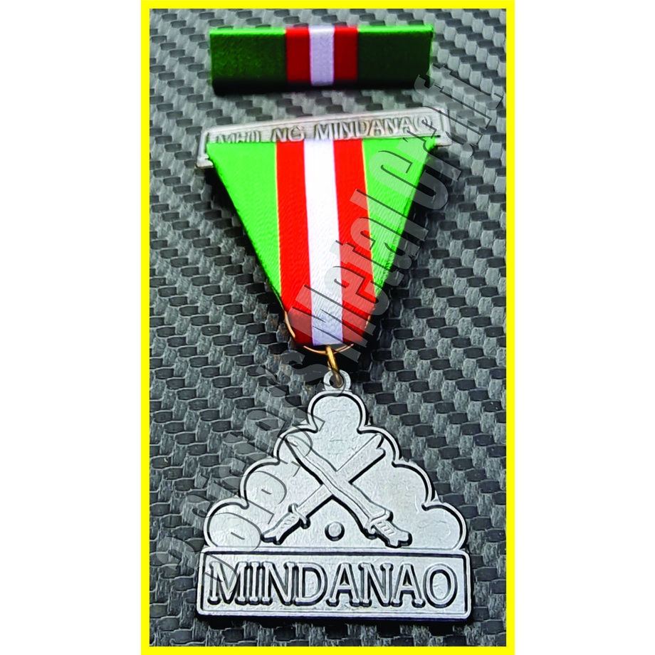 MEDALYA NG PAGLILINGKOD SA MINDANAO (Mindanao Campaign Medal) | Shopee ...