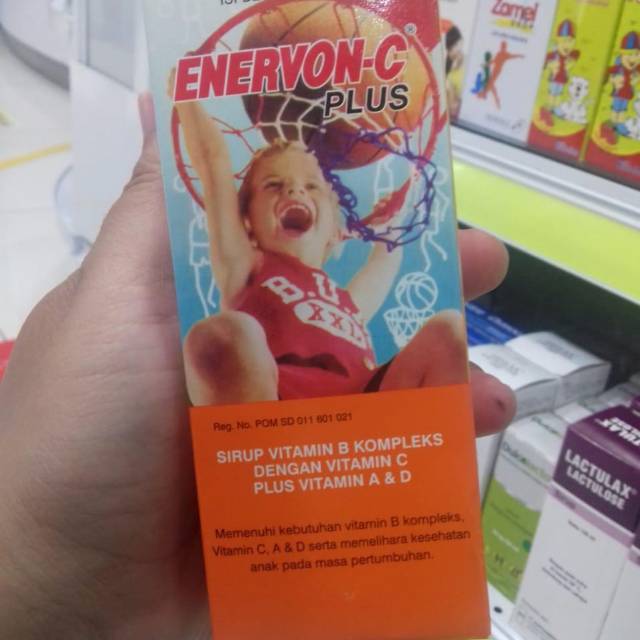 Enervon C Plus 120ML Multivitamin Vitamin C, Vitamin B Complex, Vitamin ...