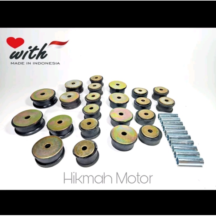 One SET Of Rubber Seat Chassis Body Mount Casing Mounting Toyota ...