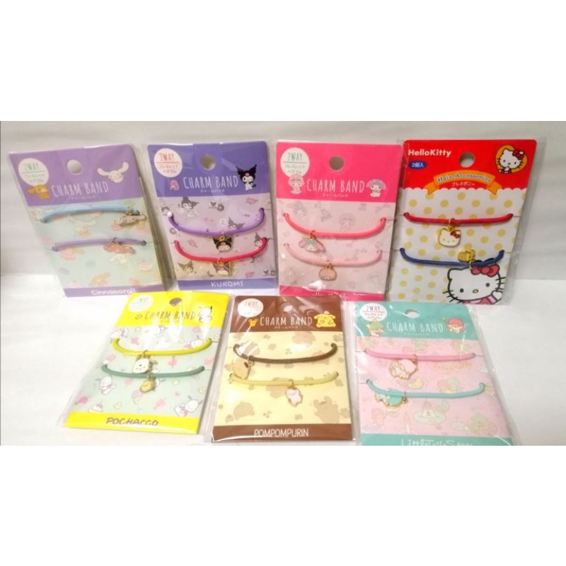 SANRIO 2-WAY CHARM BANDS (BRACELET, HAIR ELASTIC) | Shopee Philippines