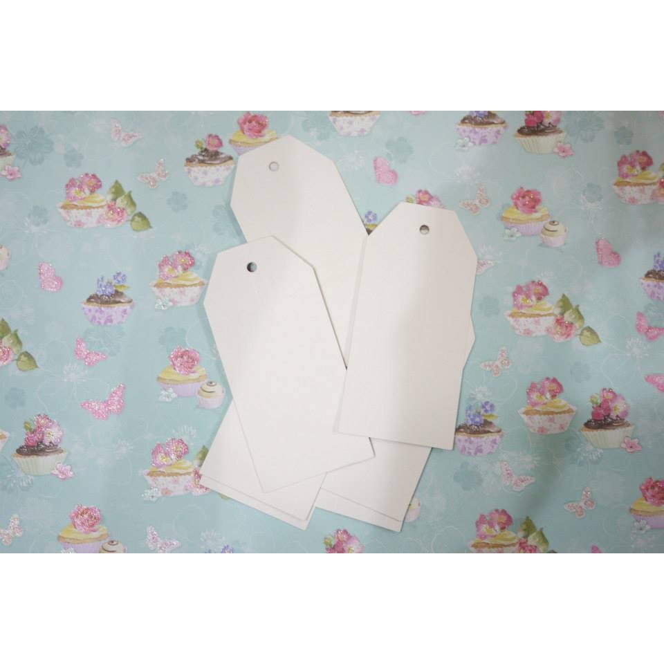 Semi Glossy Rectangular Gift Tags - White | Shopee Philippines