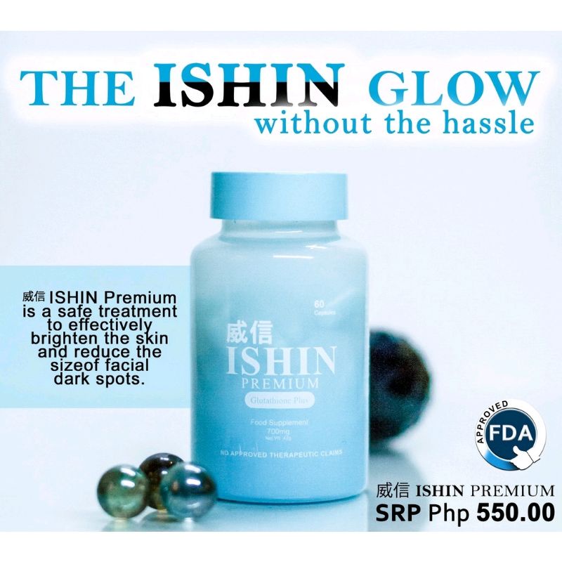 ISHIN Premium, Advanced White Japan Formula, ISHIN-C plus & ISHIN ...