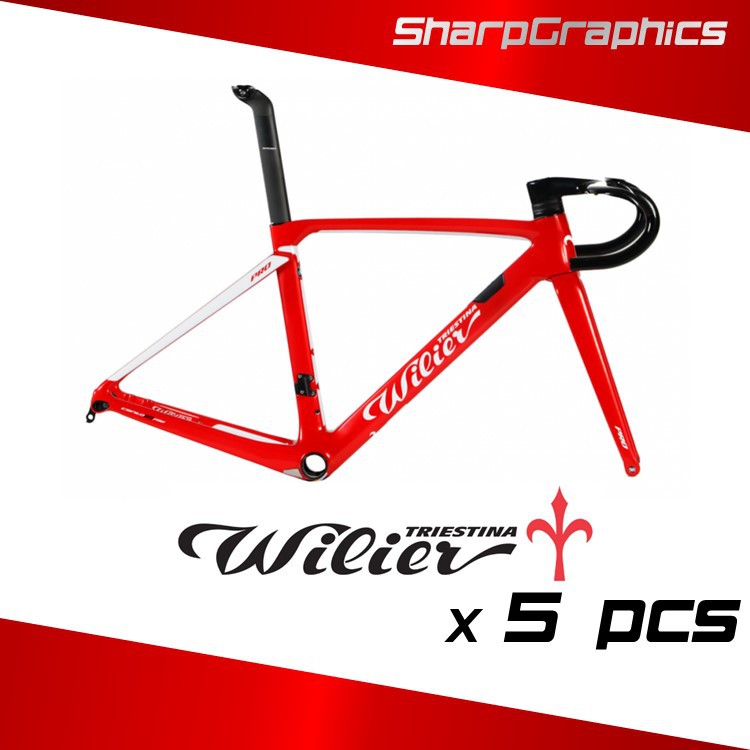 STICKER DECAL ONLY WILLIER TRIESTINA BIKE FRAME BRAND | Shopee Philippines