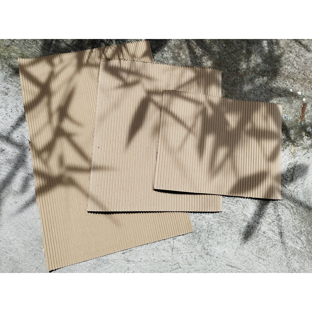 Corrugated sheet, single-face carton for packaging | Shopee Philippines