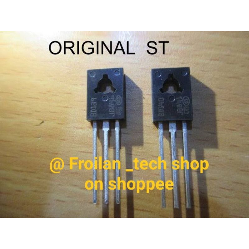 BD139 BD140 Sold by pair Original ST Microelectronics (actual picture) | Shopee Philippines