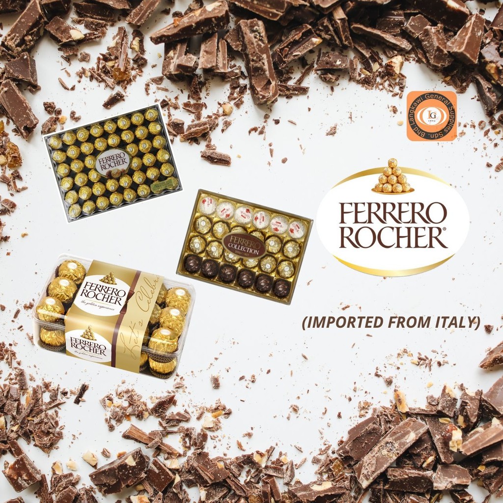 Ferrero Rocher T30 375gm (30pcs) / T16 200gm (16pcs) / Collection T15 ...