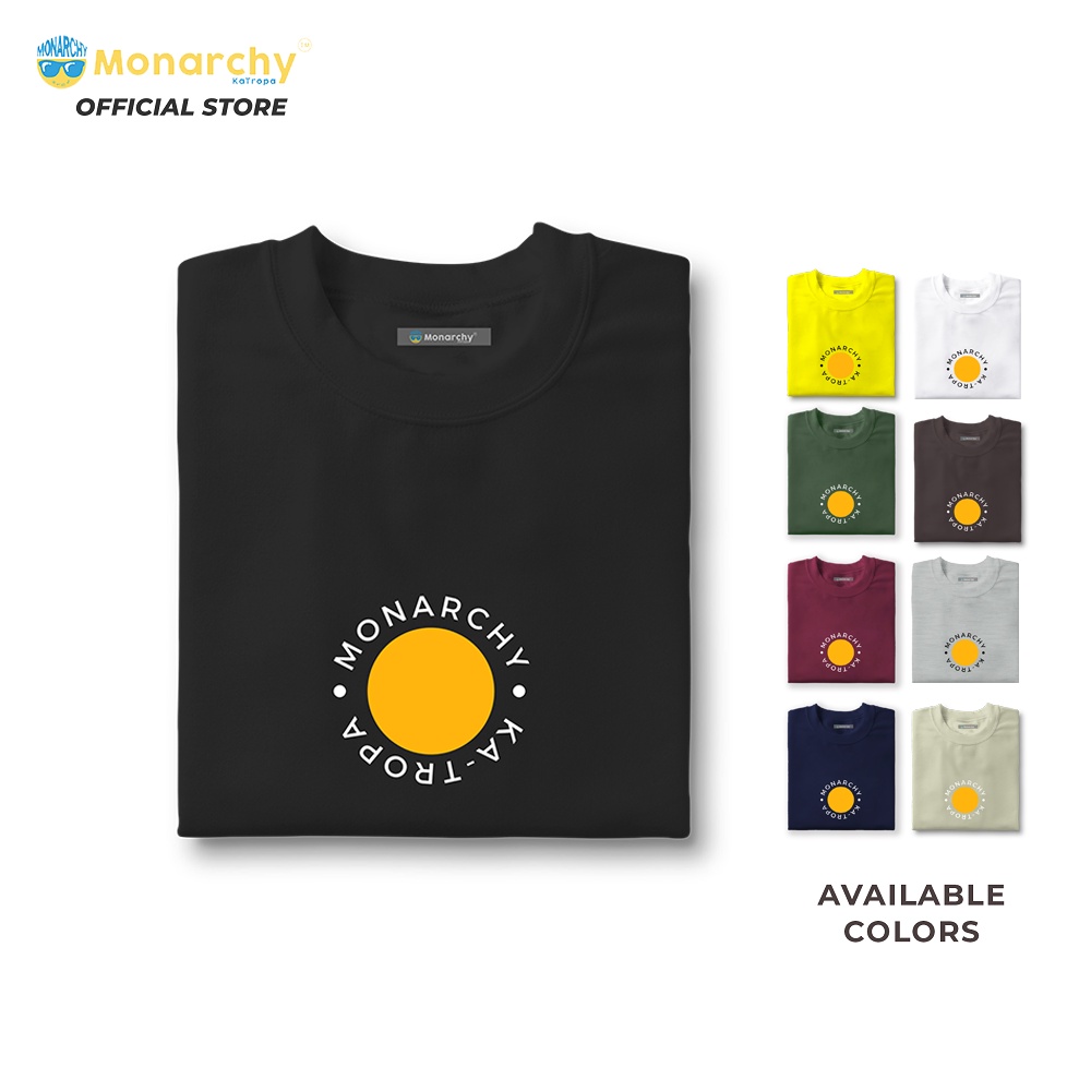 Monarchy Centered Logo Tee Vol. 4 Shirts T-Shirt For Men And Women ...