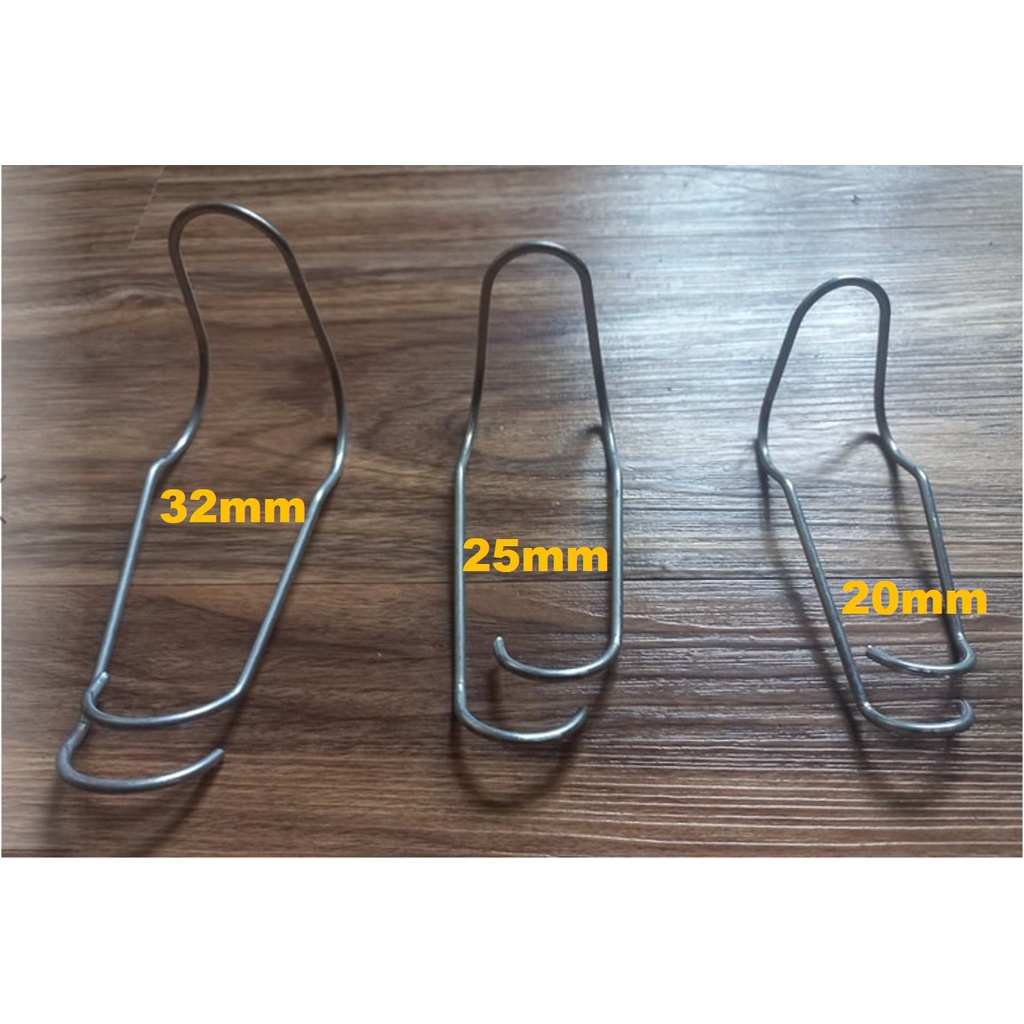 10 pcs Galvanized Pipe Spring clip/fastening clip/clamps / Greenhouse ...