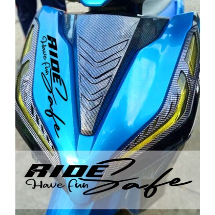 Ride Safe Sticker Cut Out 8inches Fadeproof Waterproof Takbong Rid Safe ...