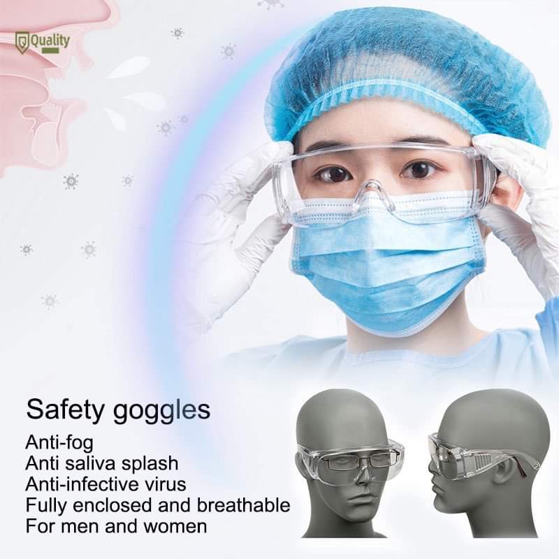 Fully Enclosed Protective Goggles | Shopee Philippines