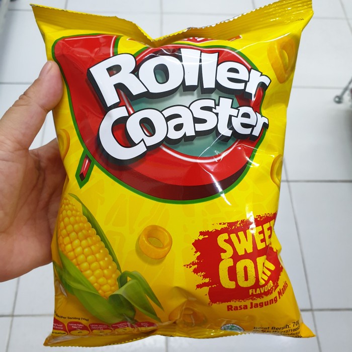 Jack n' Jill Roller Coaster Sweet Corn Flavor [65 g] | Shopee Philippines