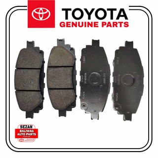 ORIGINAL TOYOTA FRONT BRAKE PAD SET INNOVA 2016-2022 1GDFTV 04465-0K380 GENUINE | Shopee Philippines