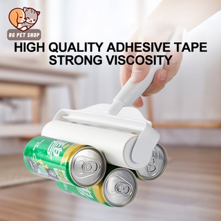 Sticky Pet Fur Cleaner Hair Roller with Cover Clothes Cleaning Dust ...