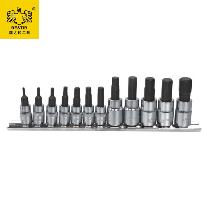 Shock Lock / Hex Bit Socket Set / Master Tool Set / 12Pcs/93112 ...