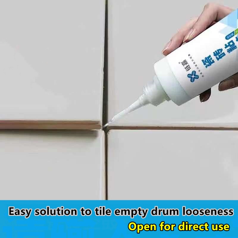 Tile glue strong adhesive floor tile hollow loose repair injection ...