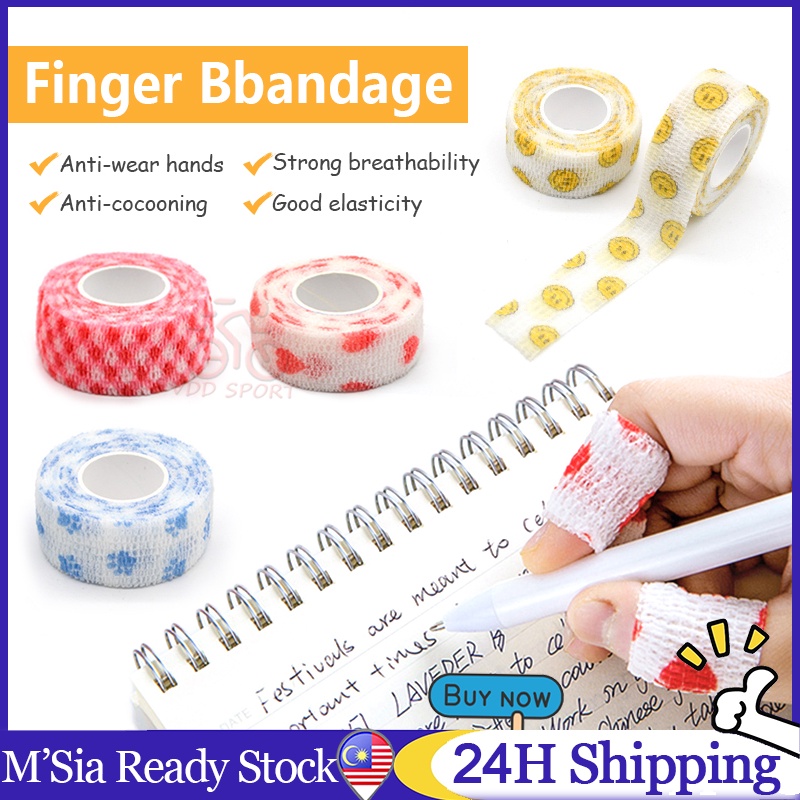 Cute Self Adhesive Student Finger Bandage Tape Writing Bandage Cute ...
