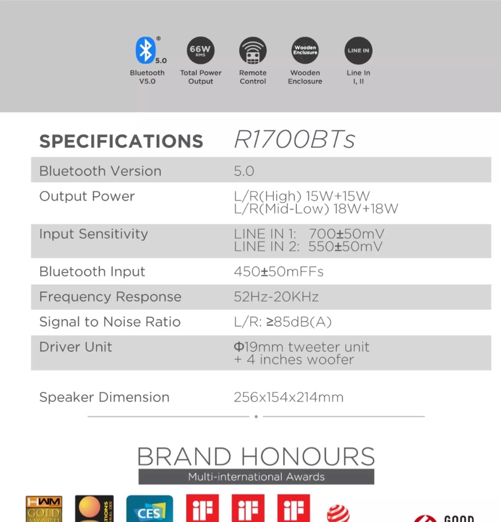 Edifier MP380 Bluetooth V5.0 Connectivity Speaker 2.1 Surround Sound SD ...