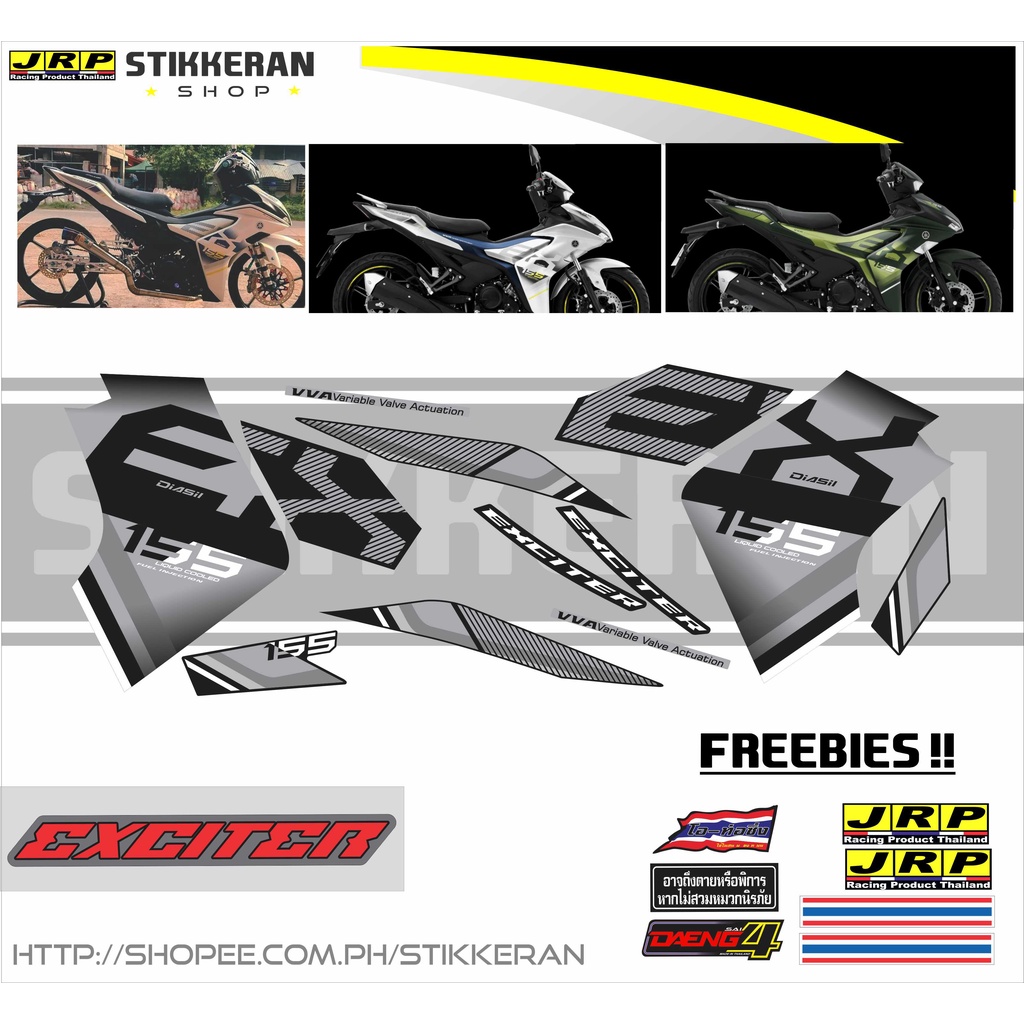 SNIPER 155 NEW STOCK DECAL FOR MALAYSIAN/THAILAND CONCEPT EXCITER ...