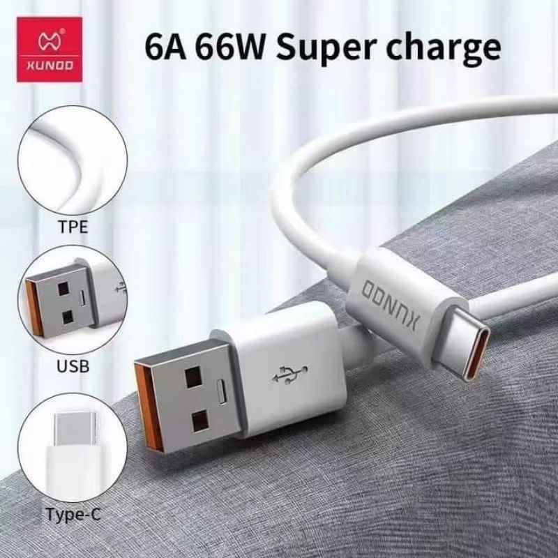 xundd type-c cable ( 6a 66w ) | Shopee Philippines