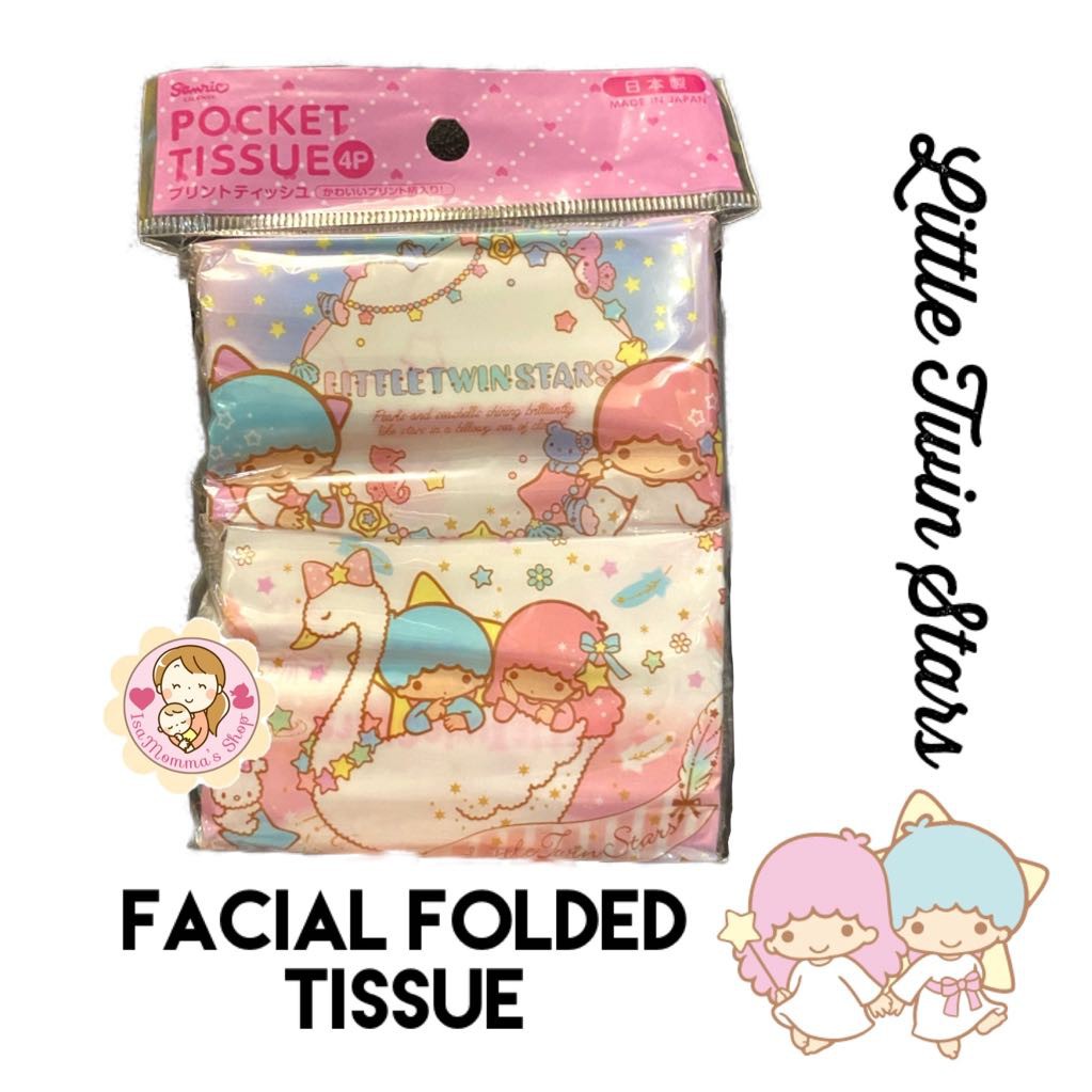 *ORIGINAL* LTS LITTLE TWIN STARS POCKET TISSUE SANRIO FACIAL TISSUES ...