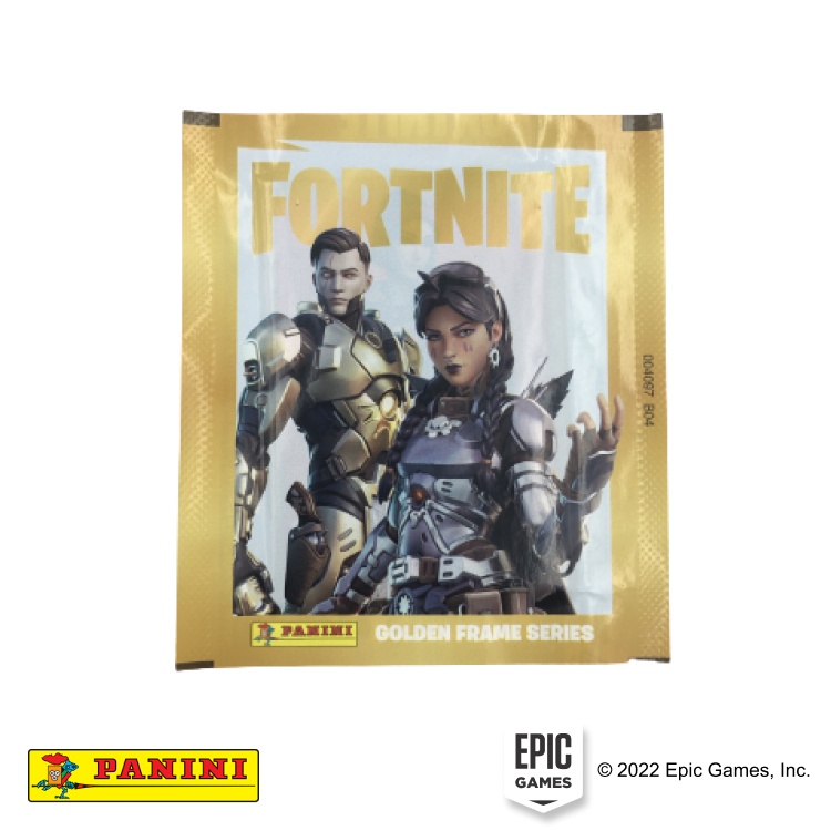 Panini Fortnite Golden Frame Series Sticker Pack | Shopee Philippines
