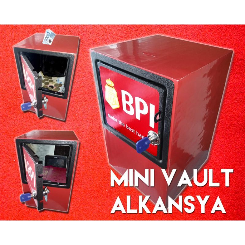 Mini Vault Alkansya with 1 KEY or 2 KEYS (Extra Key) DIRECT ...