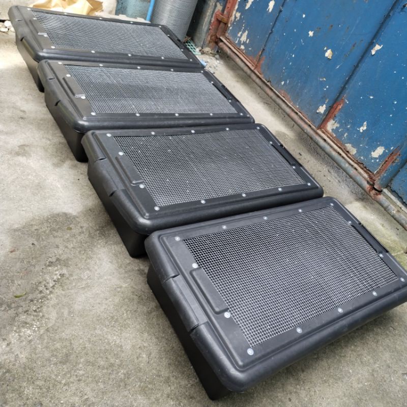 40L Underbed Wired-Top Pet Bin Cage – Hamster / Crab / Small Animal ...