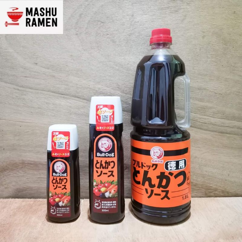 Authentic Bull Dog Tonkatsu Sauce (Japanese Fried Pork Cutlet Sauce) 1 ...