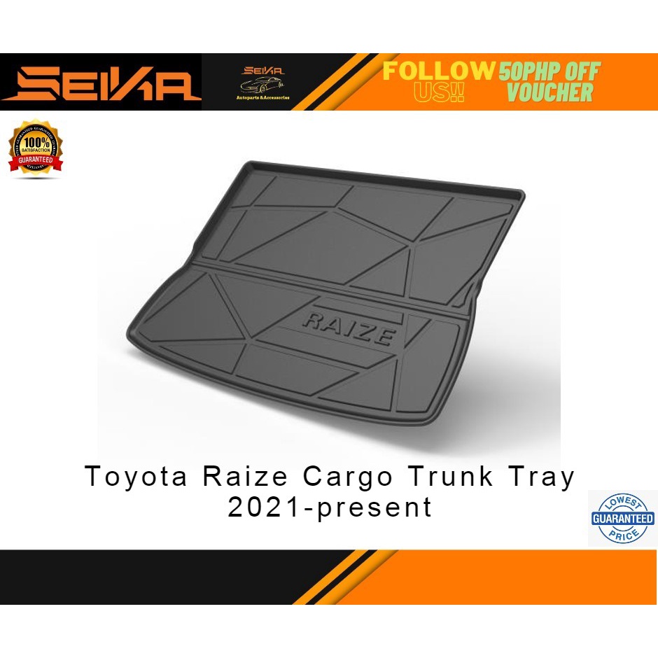Toyota Raize Cargo Trunk Tray Matting | Shopee Philippines