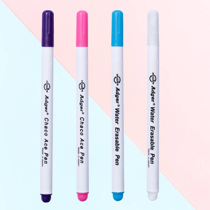 Erasable Cloth Writing Pen With Water Washable With Water-Removing Blue ...