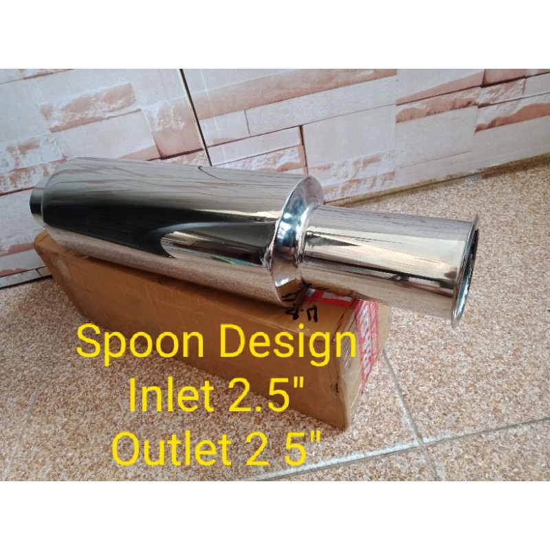Spoon Design Stainless Muffler | Shopee Philippines