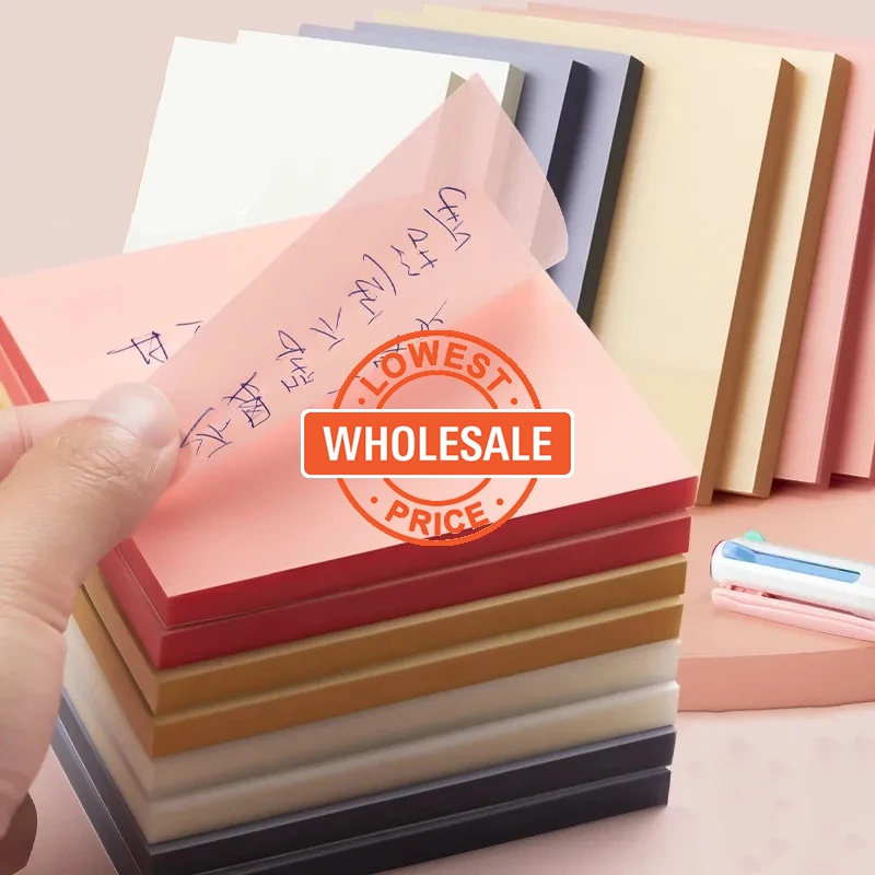 [Wholesale Price ] 50/100/200Pcs Waterproof Transparent Sticky Notes ...